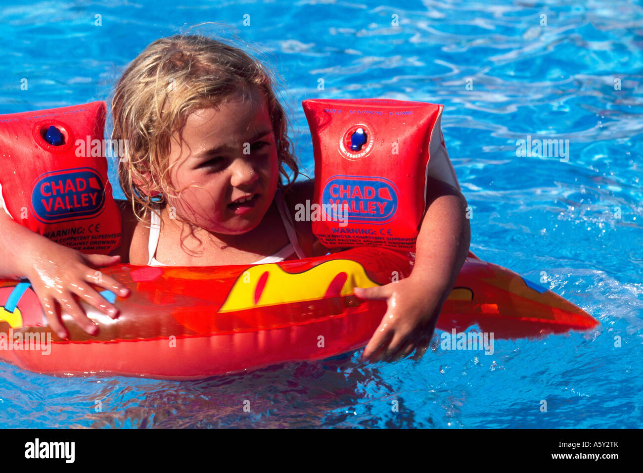 Young Girl Swimming Model Released Stock Photo - Alamy
