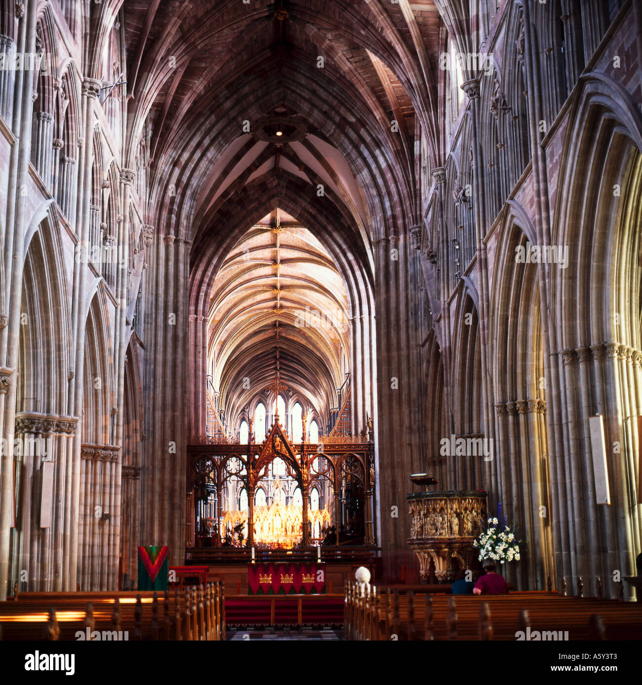 At worcester cathedral hi-res stock photography and images - Alamy