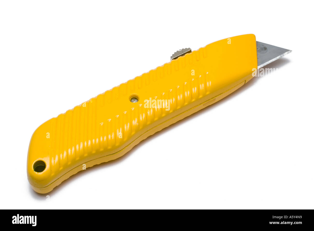 Stanley Knife On White Background Stock Photo - Alamy