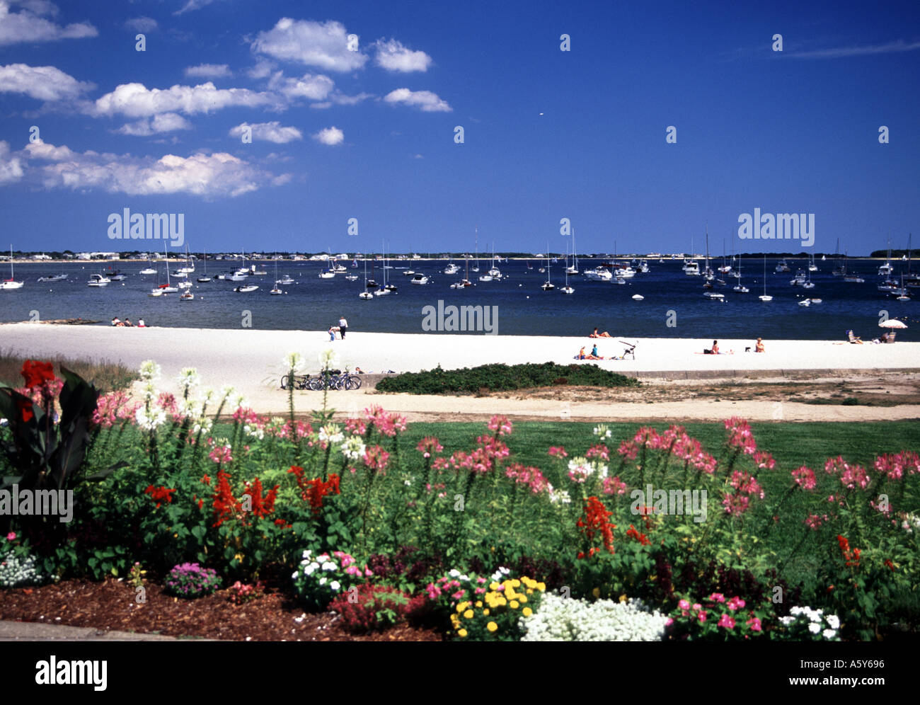 Veterans Beach and Lewis Bay Hyannis Cape Cod MA USA Stock Photo - Alamy