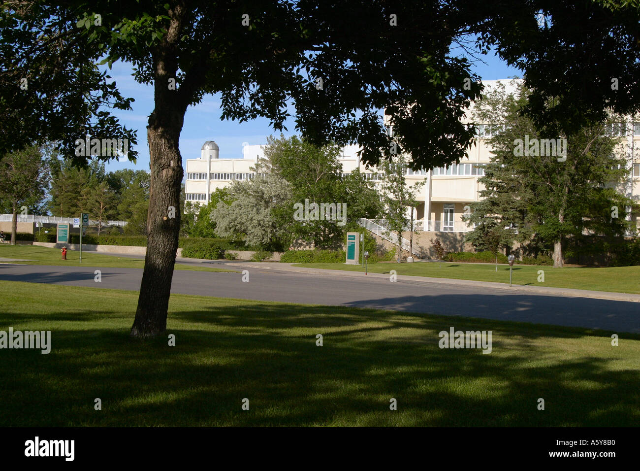 Laboratory Building University of Regina Stock Photo - Alamy