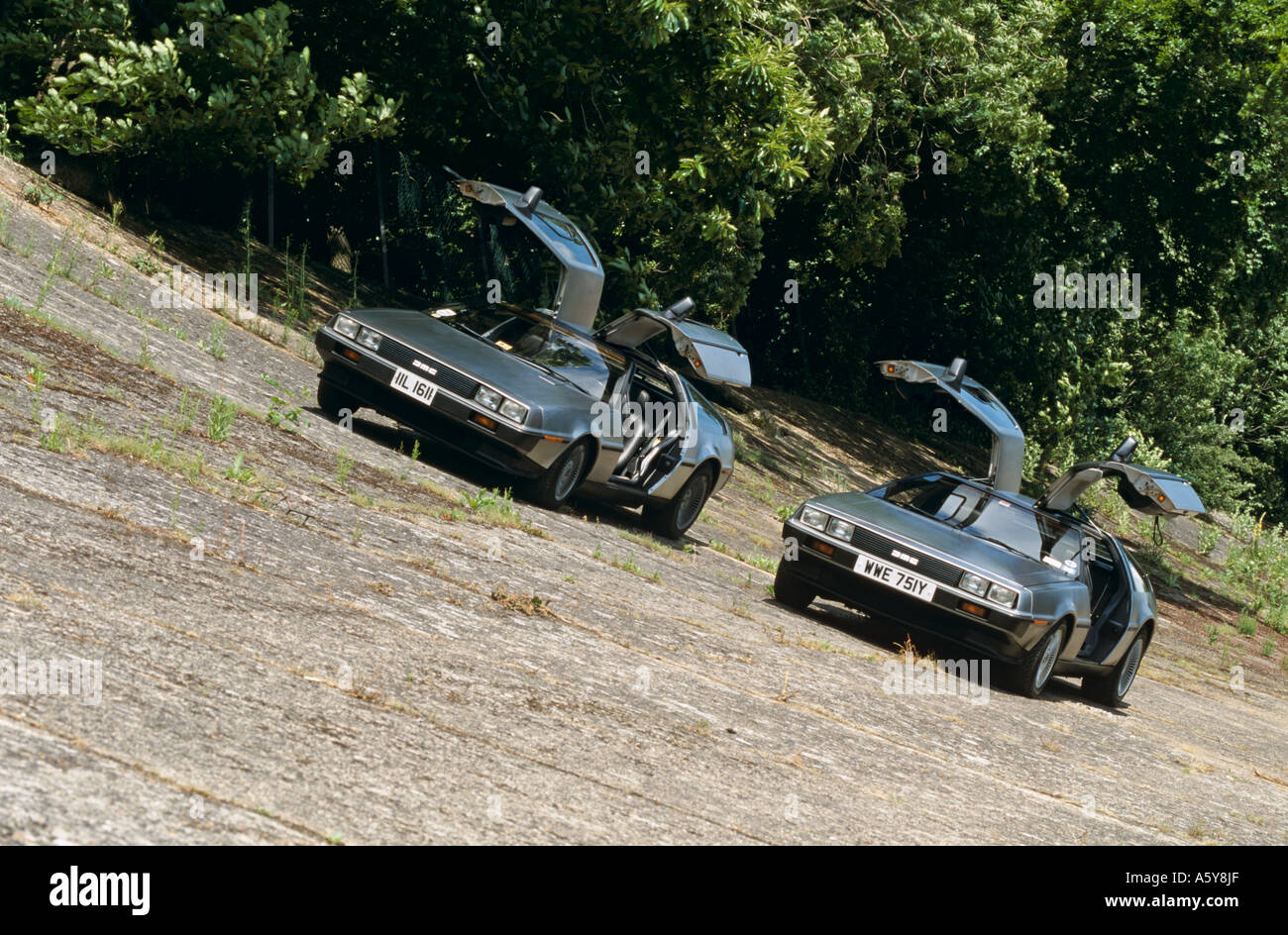 De Lorean. Built 1981 to 1982. Designed by Giugiaro Stock Photo - Alamy