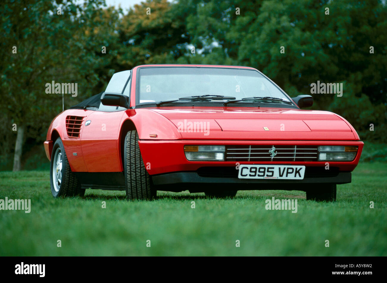Red convertible 80s hi-res stock photography and images - Alamy