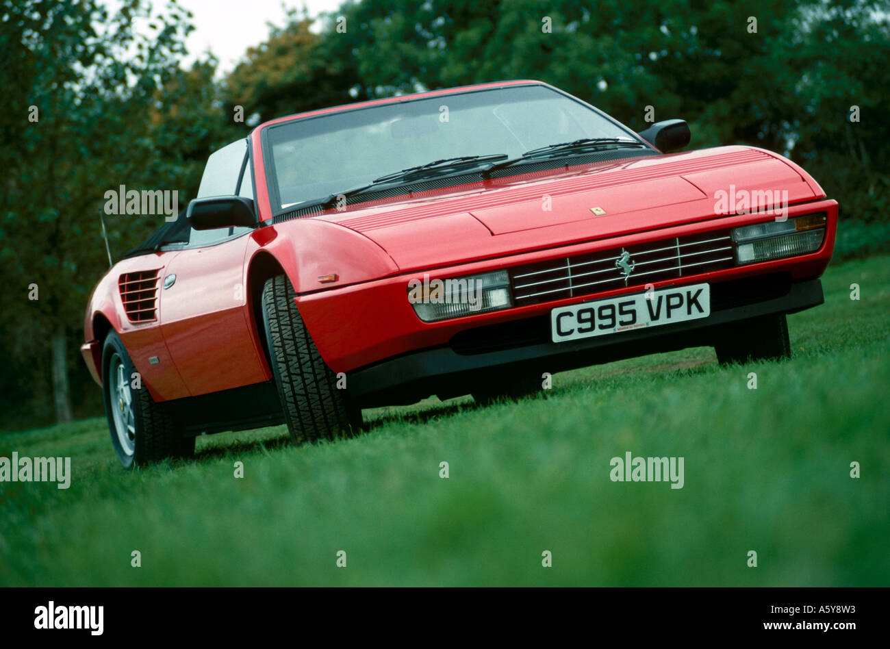Red convertible 80s hi-res stock photography and images - Alamy