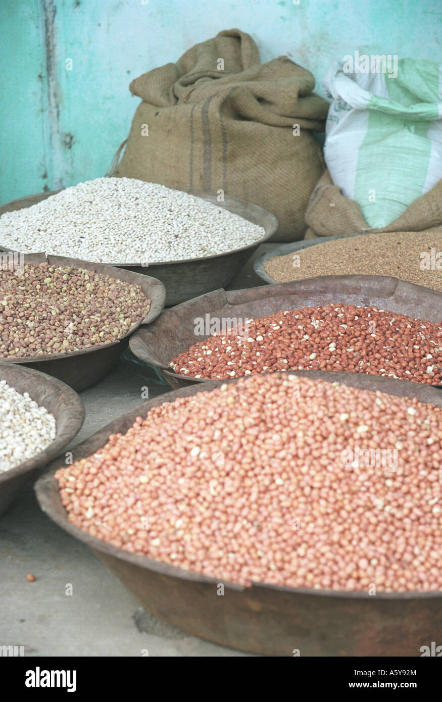 Spices, Juba market South Sudan Stock Photo - Alamy