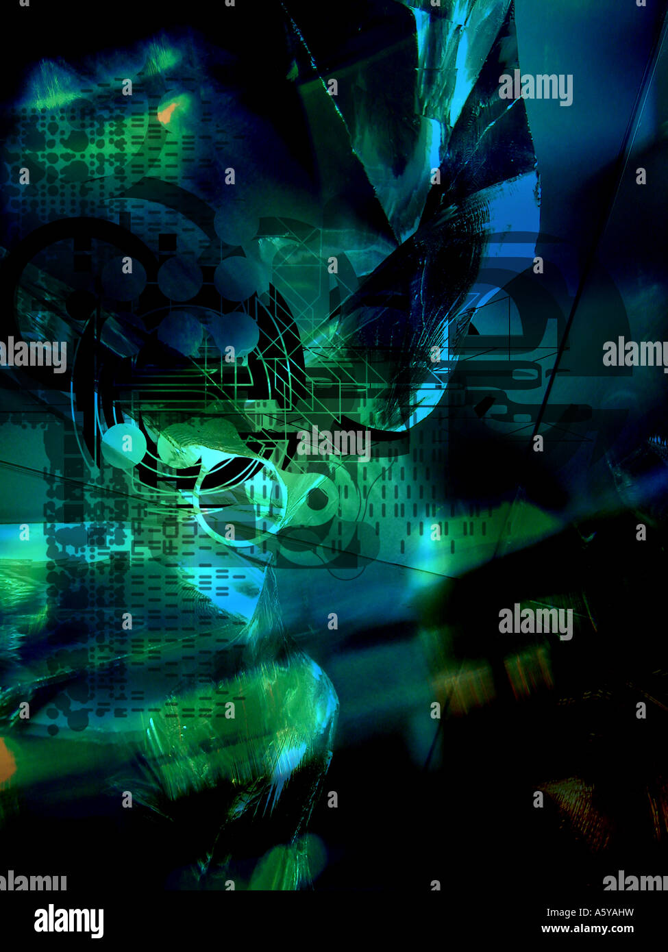 Multi image composite neon hi-res stock photography and images - Alamy