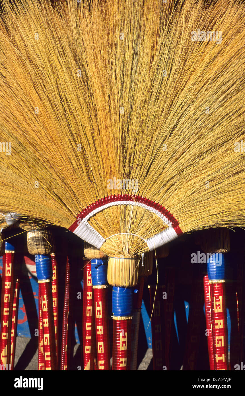 A native broom in the Philippines Stock Photo - Alamy