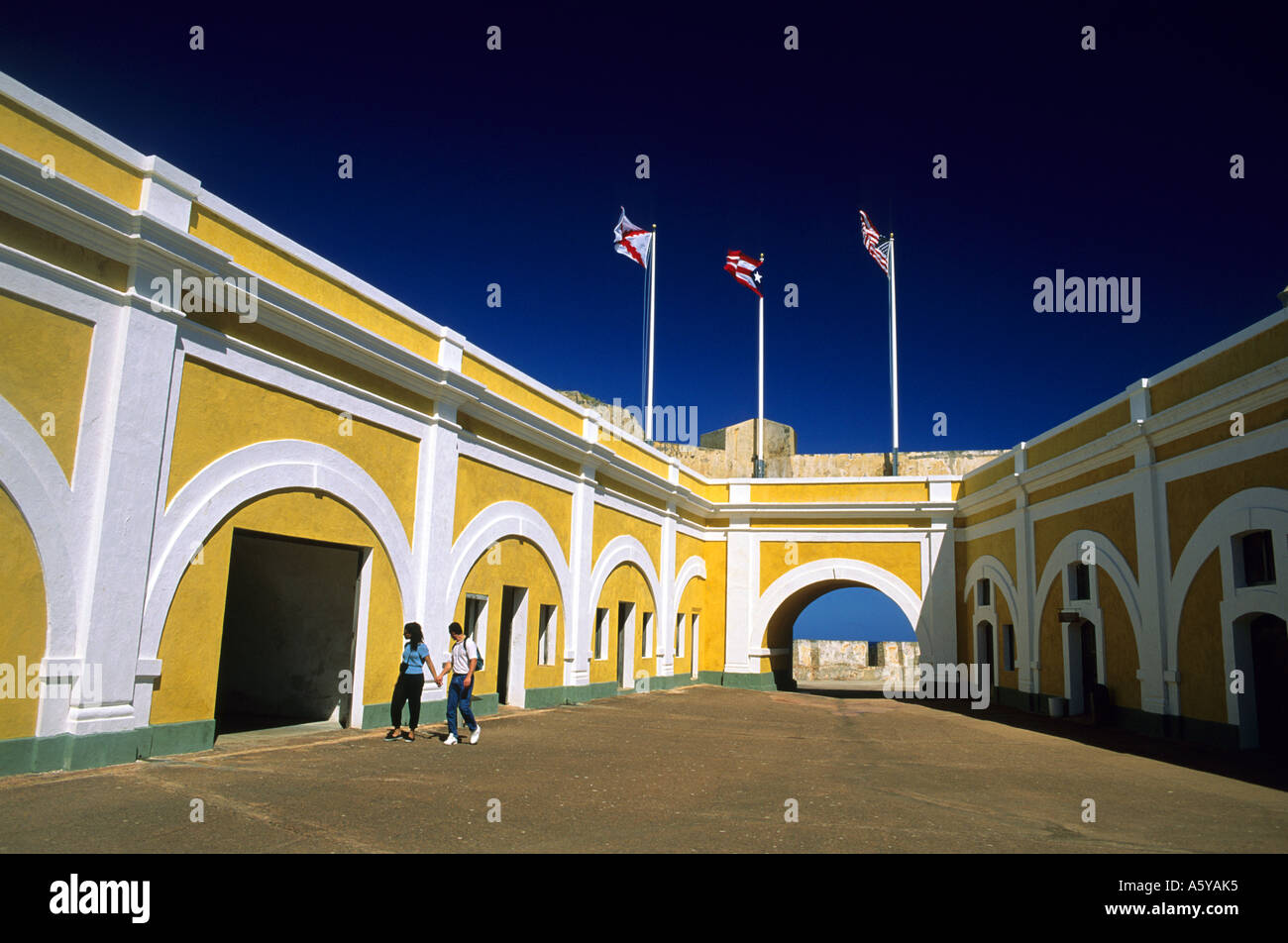 El Morro Castle in San Juan, Puerto Rico Stock Photo - Alamy