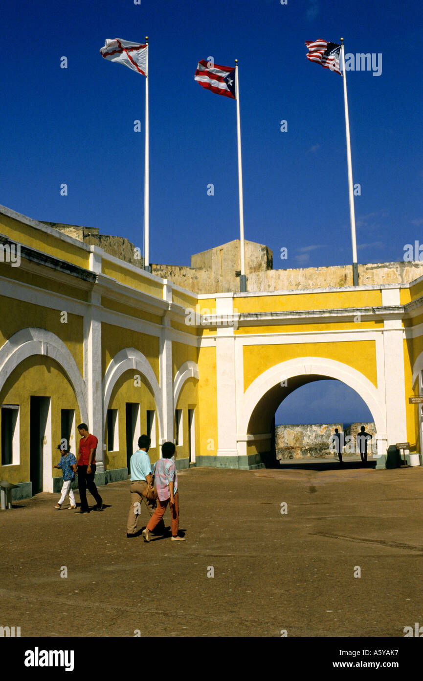 El Morro Castle in San Juan, Puerto Rico Stock Photo - Alamy