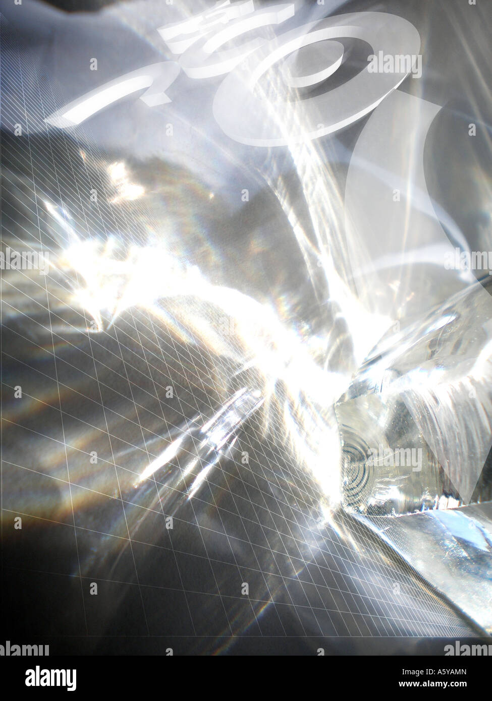 Light effect and grids Stock Photo - Alamy