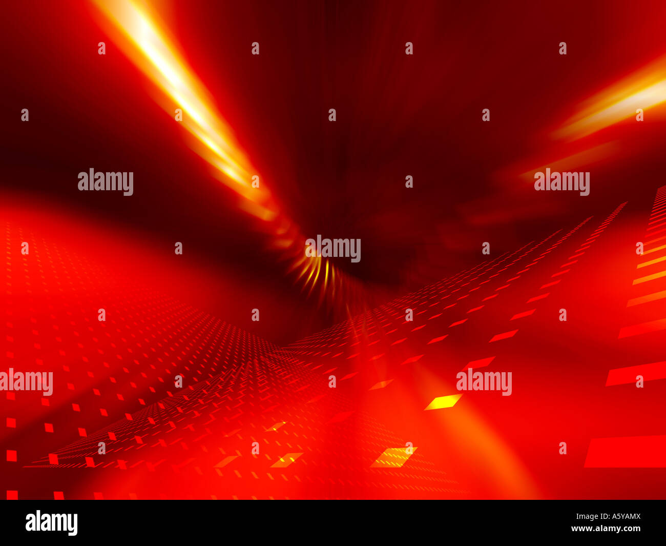 Light beam and neon red background Stock Photo - Alamy