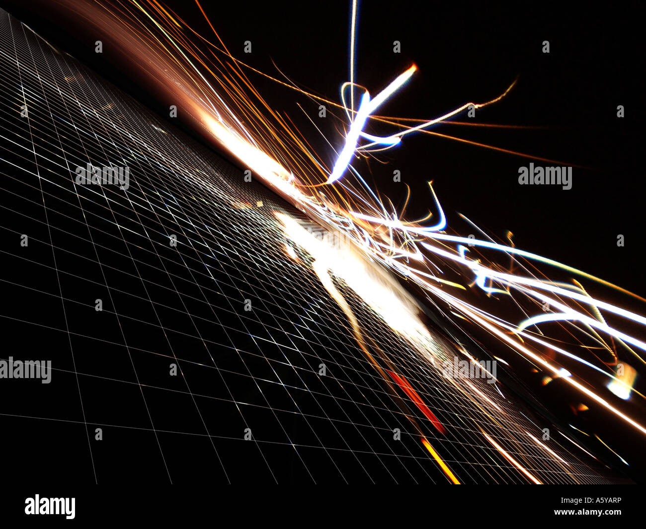 Abstract light beams and effects Stock Photo - Alamy