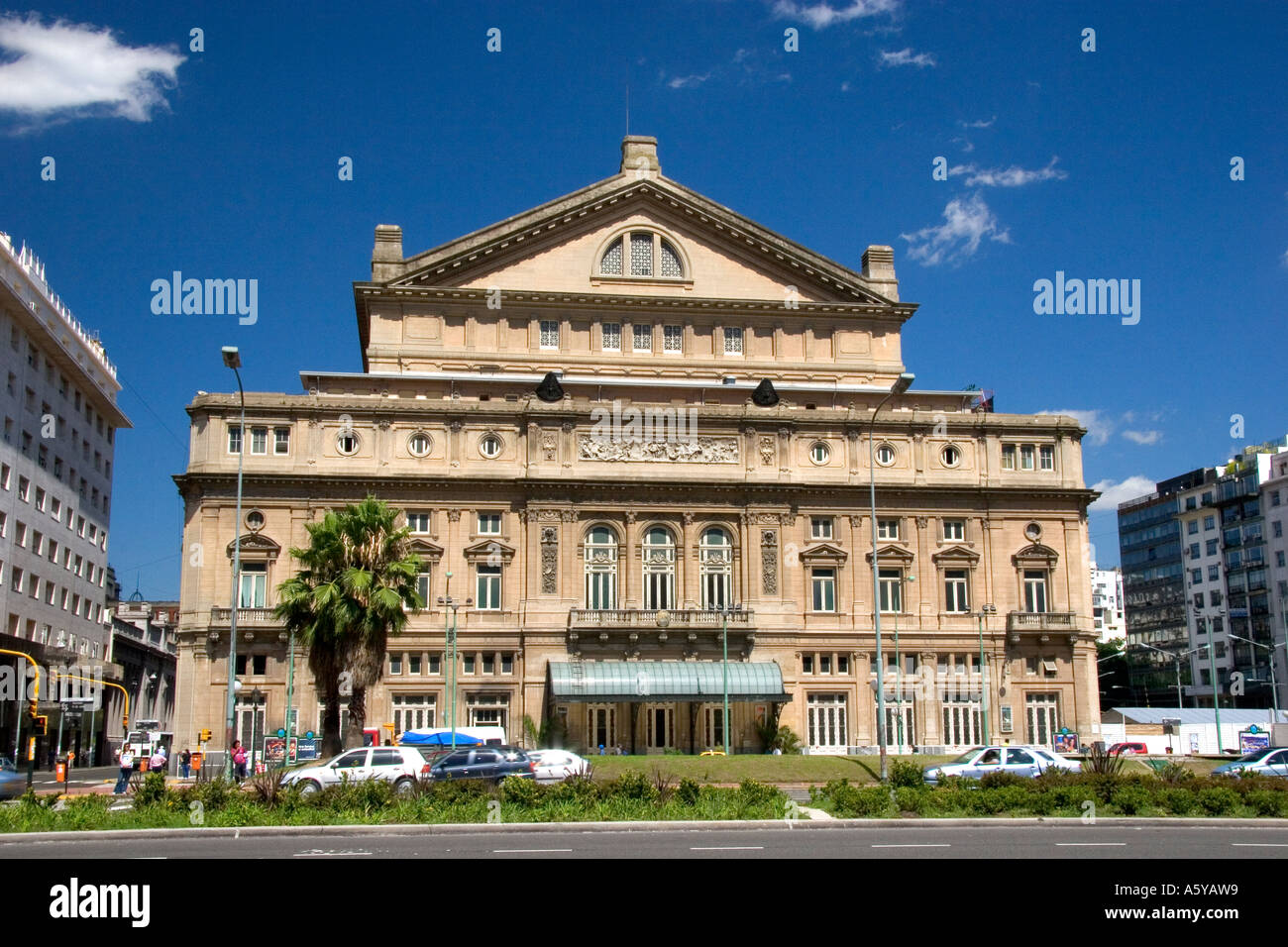 Teatro Colon opera theater in Buenos Aires, Argentina Stock Photo - Alamy