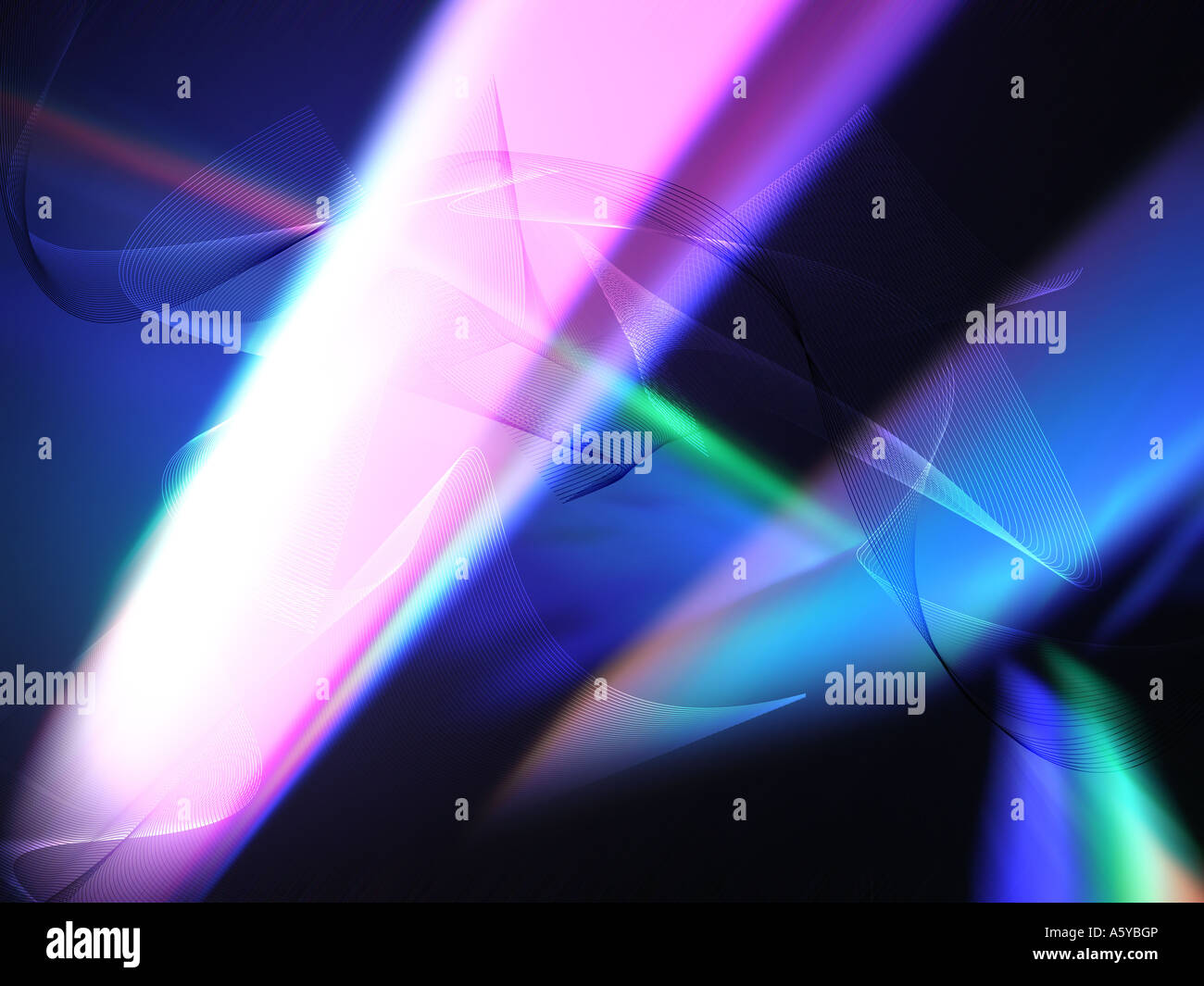 Light beams and light effect Stock Photo - Alamy