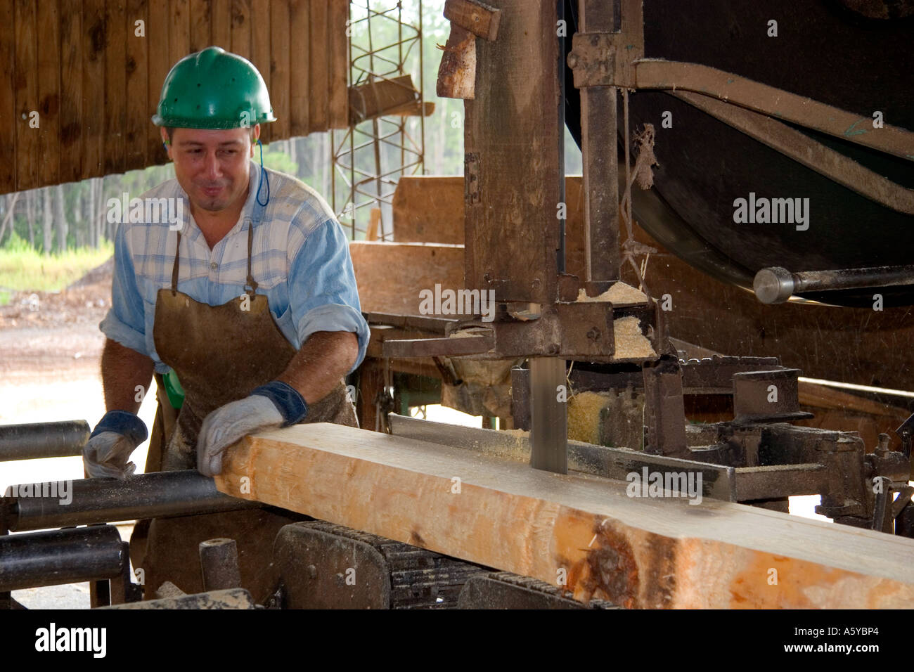Lumber worker hi-res stock photography and images - Alamy