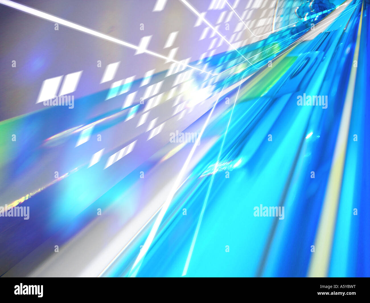 Neon light beams Stock Photo - Alamy