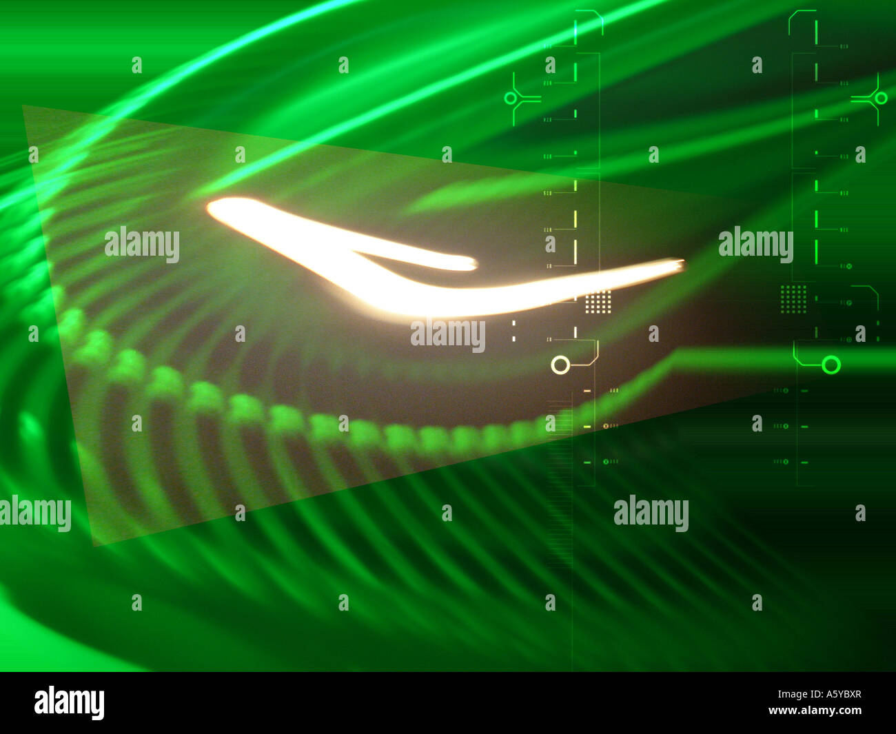 Neon light beams Stock Photo - Alamy