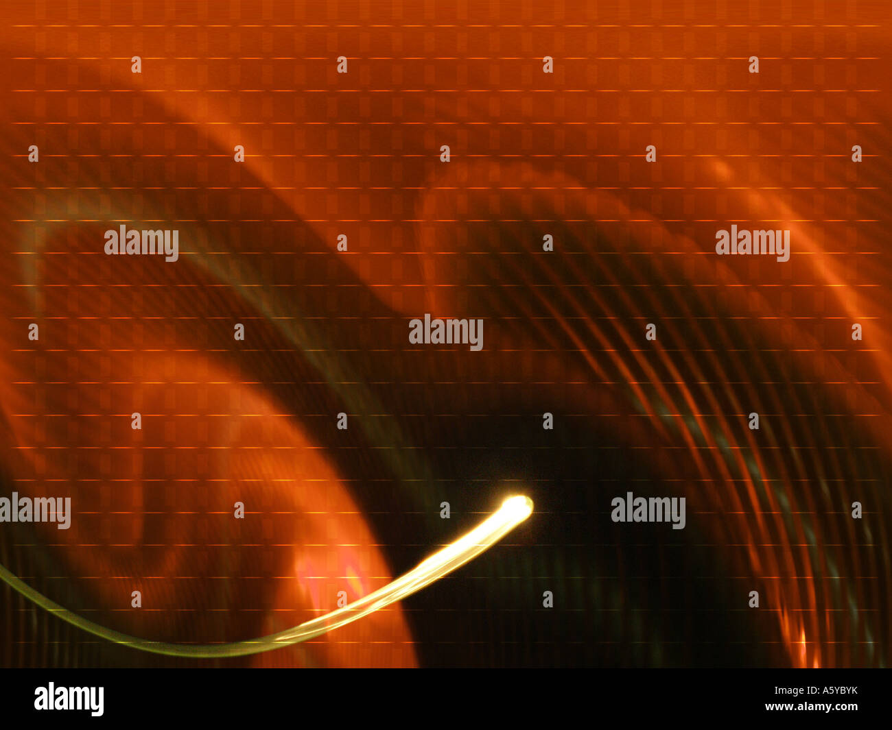 Light beam and orange background Stock Photo - Alamy