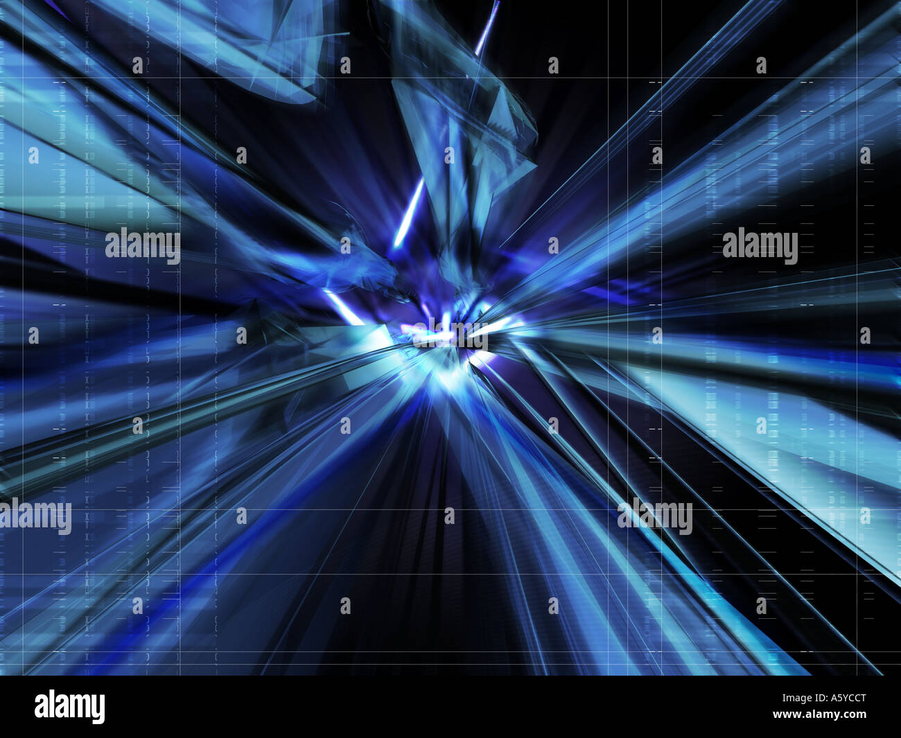Light beams against dark background Stock Photo - Alamy