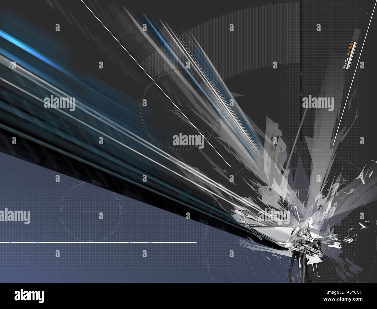 Light beams against dark background Stock Photo - Alamy
