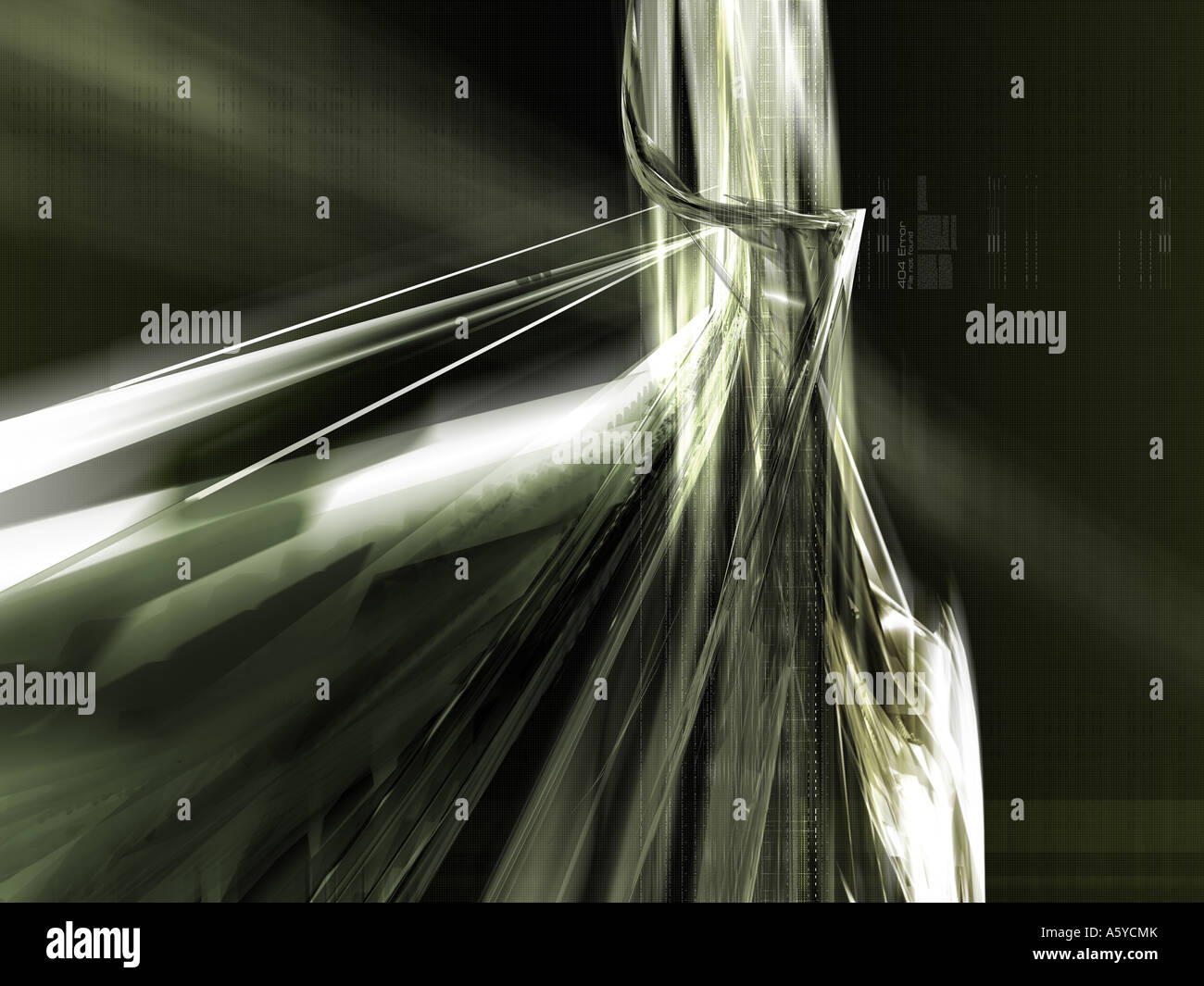 Neon light beams against dark background Stock Photo - Alamy