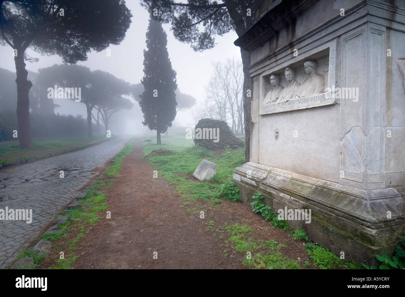 Via appia hi-res stock photography and images - Alamy