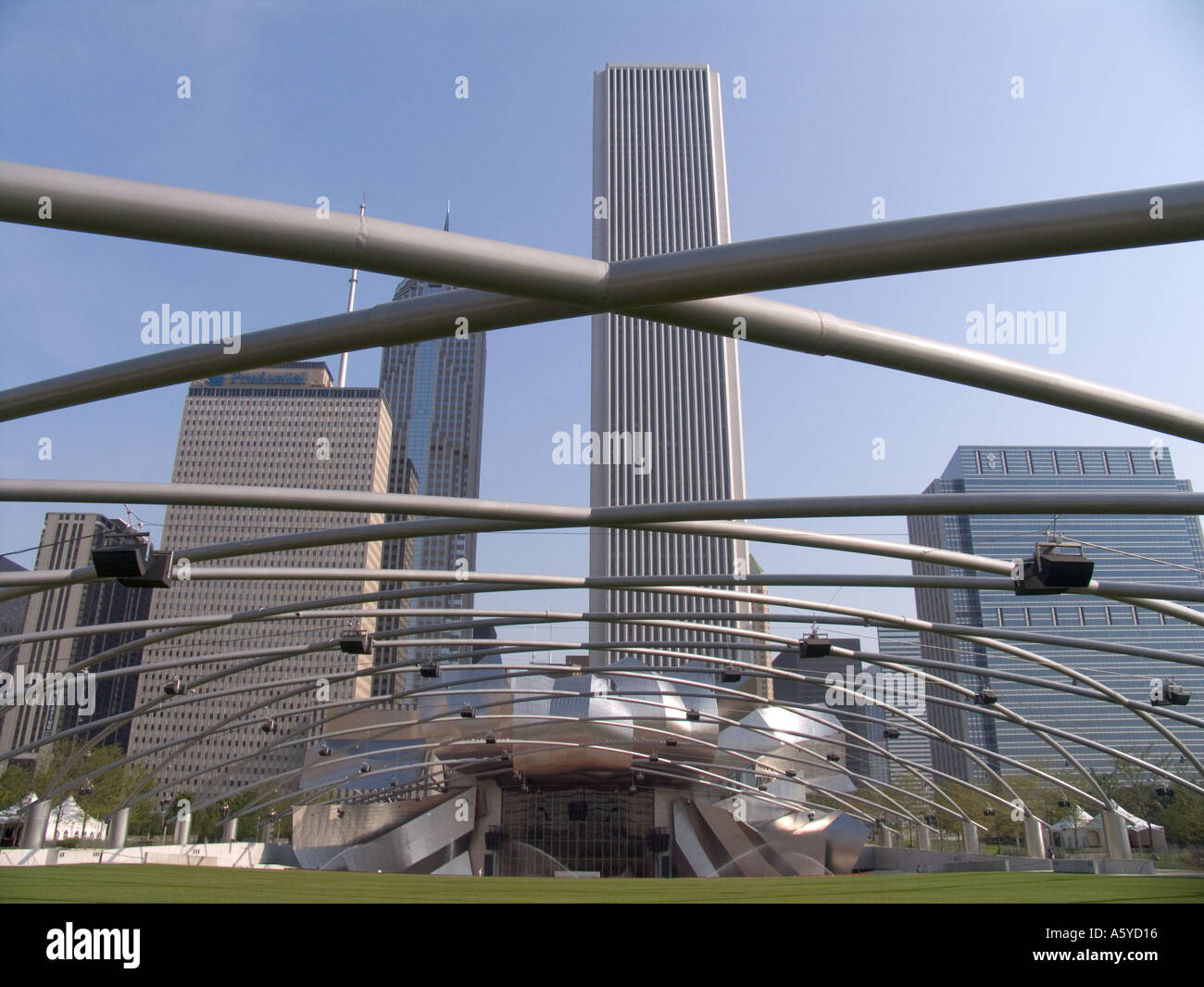 Jay pritzker pavilion architect hi-res stock photography and images - Alamy