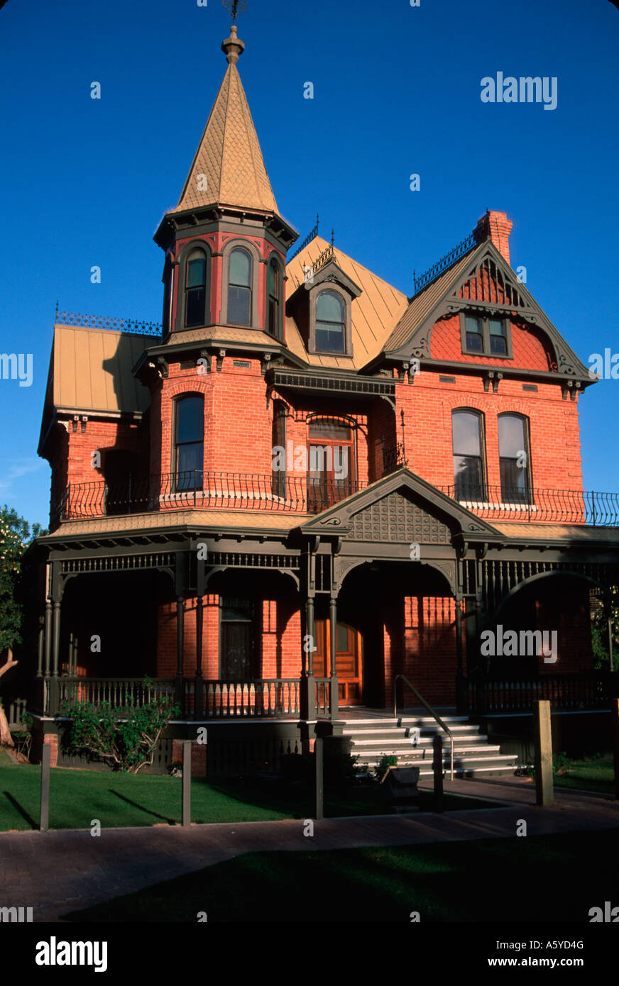 Painet iv2004 rosson house 1880s historic heritage square phoenix az ... Painet iv2004 rosson house 1880s historic heritage square phoenix az ...