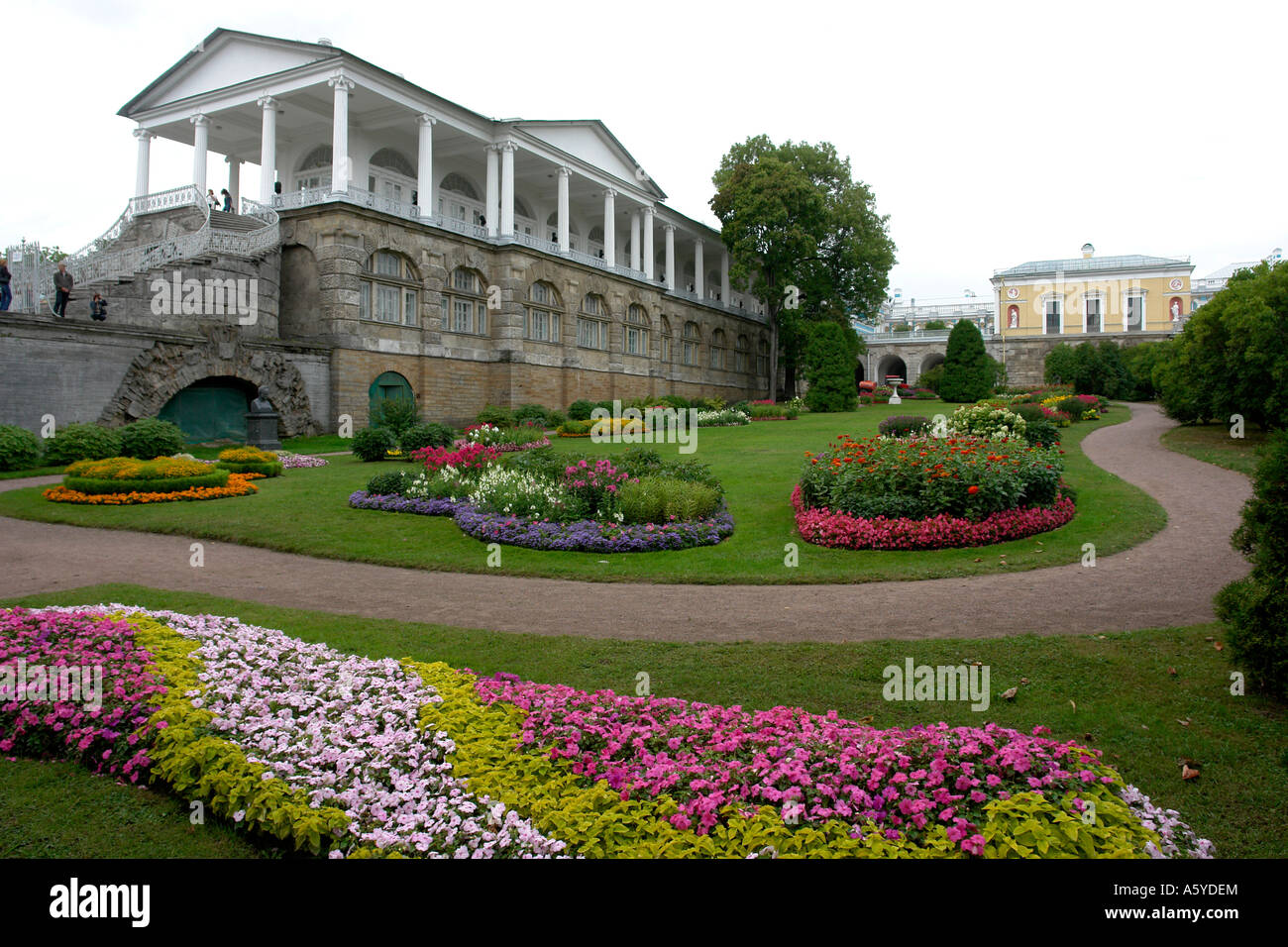 Palace grounds by the catherine palace hi-res stock photography and ...