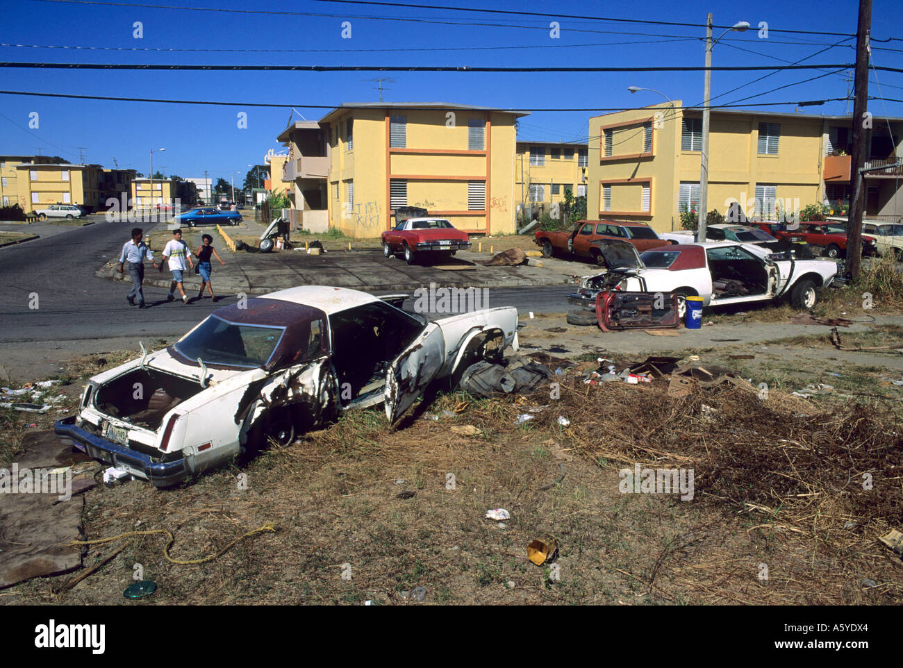 Public housing projects in Mayaguez, Puerto Rico Stock Photo - Alamy
