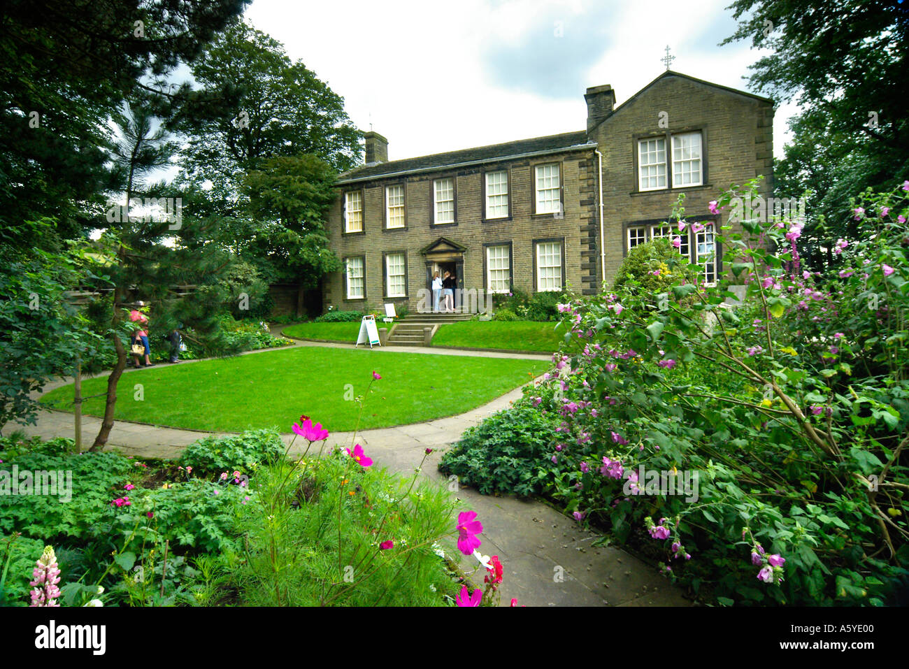 The Bronte Parsonage and adjoining Cemetery Haworth West Yorkshire ...