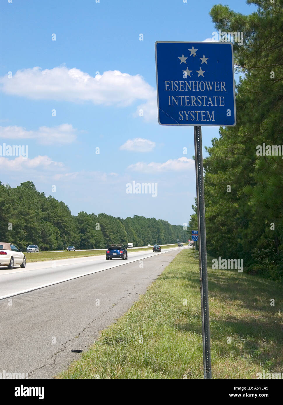 Eisenhower Interstate Highway System Sign USA Stock Photo - Alamy Eisenhower Interstate Highway System Sign USA Stock Photo - Alamy