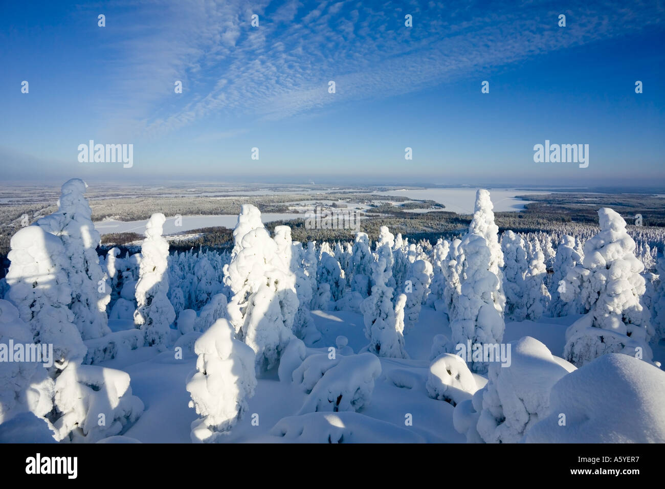 Vuokatti sotkamo finland hi-res stock photography and images - Alamy