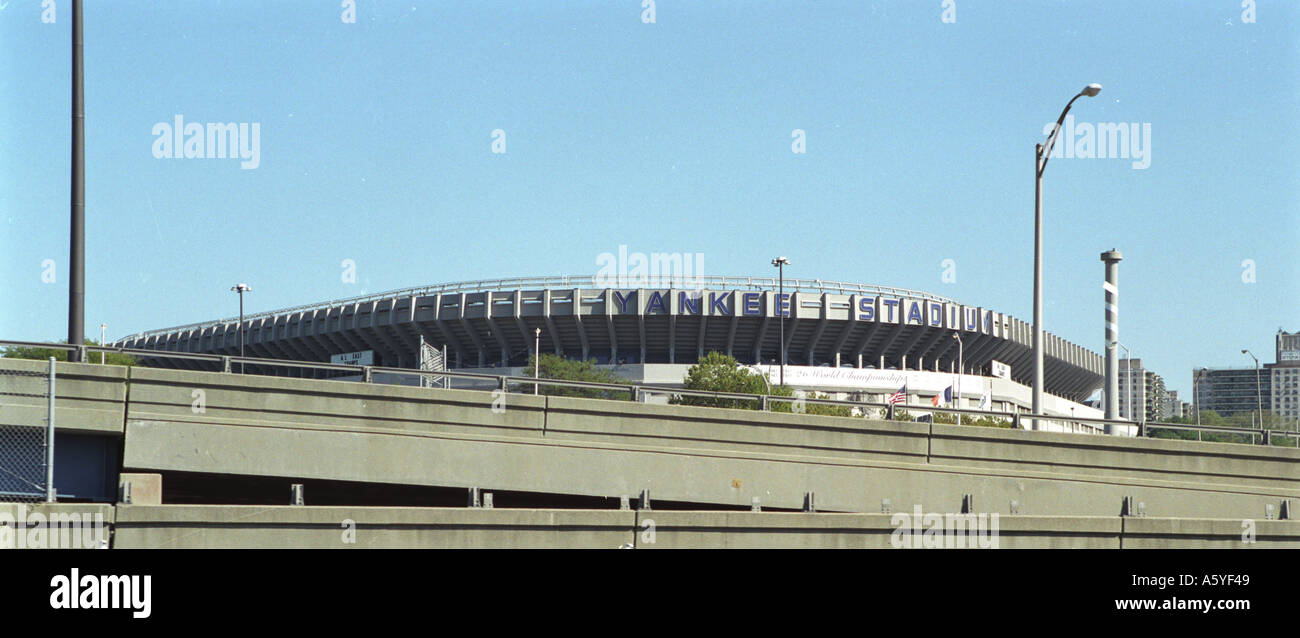 Yankee Stadium in the Bronx in New York in2002, home of the New York ...
