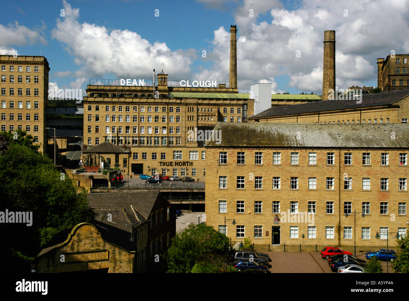 Mill dean clough complex halifax hi-res stock photography and images ...
