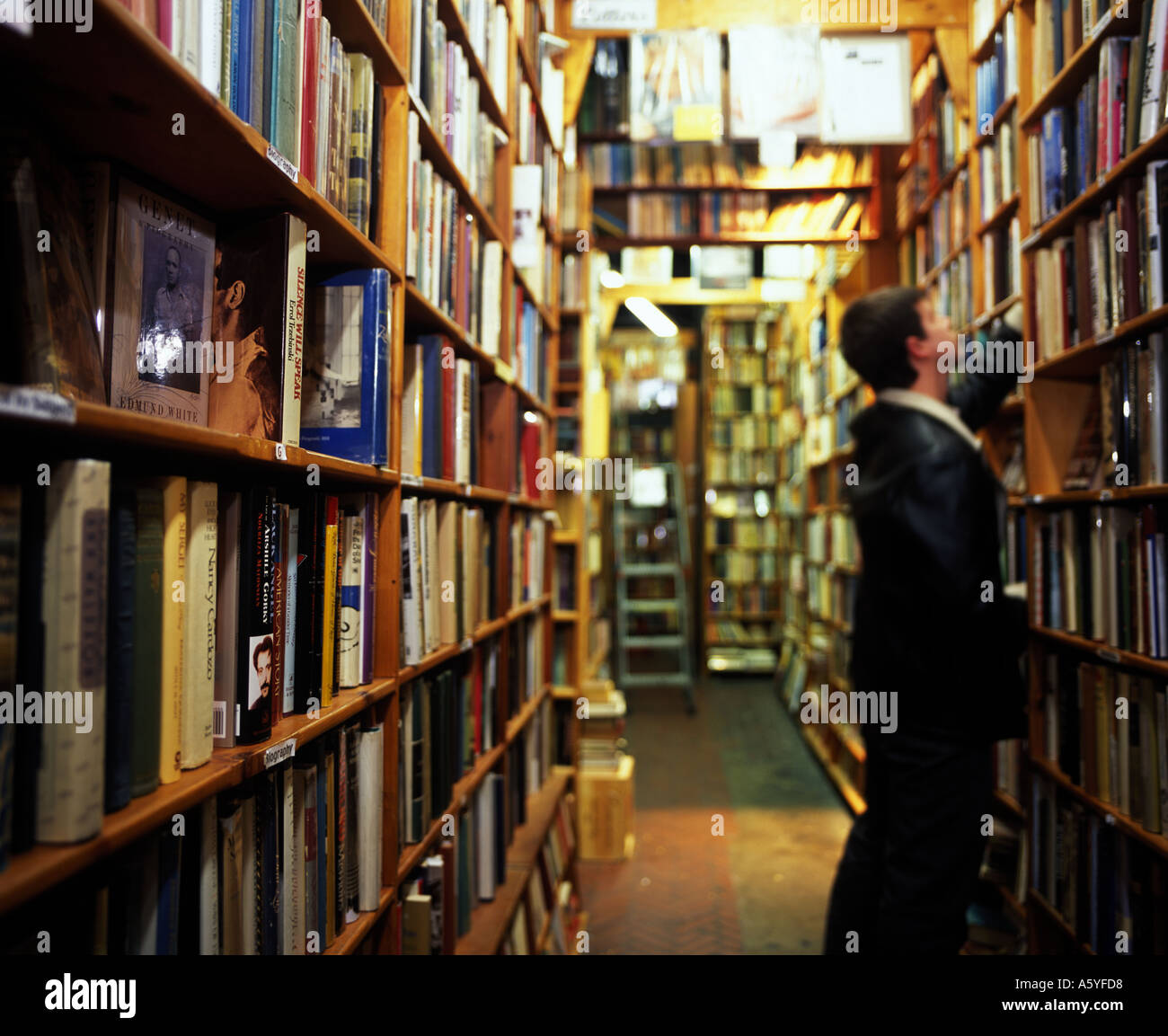 Victor Hugo s second hand book store in Boston Stock Photo - Alamy