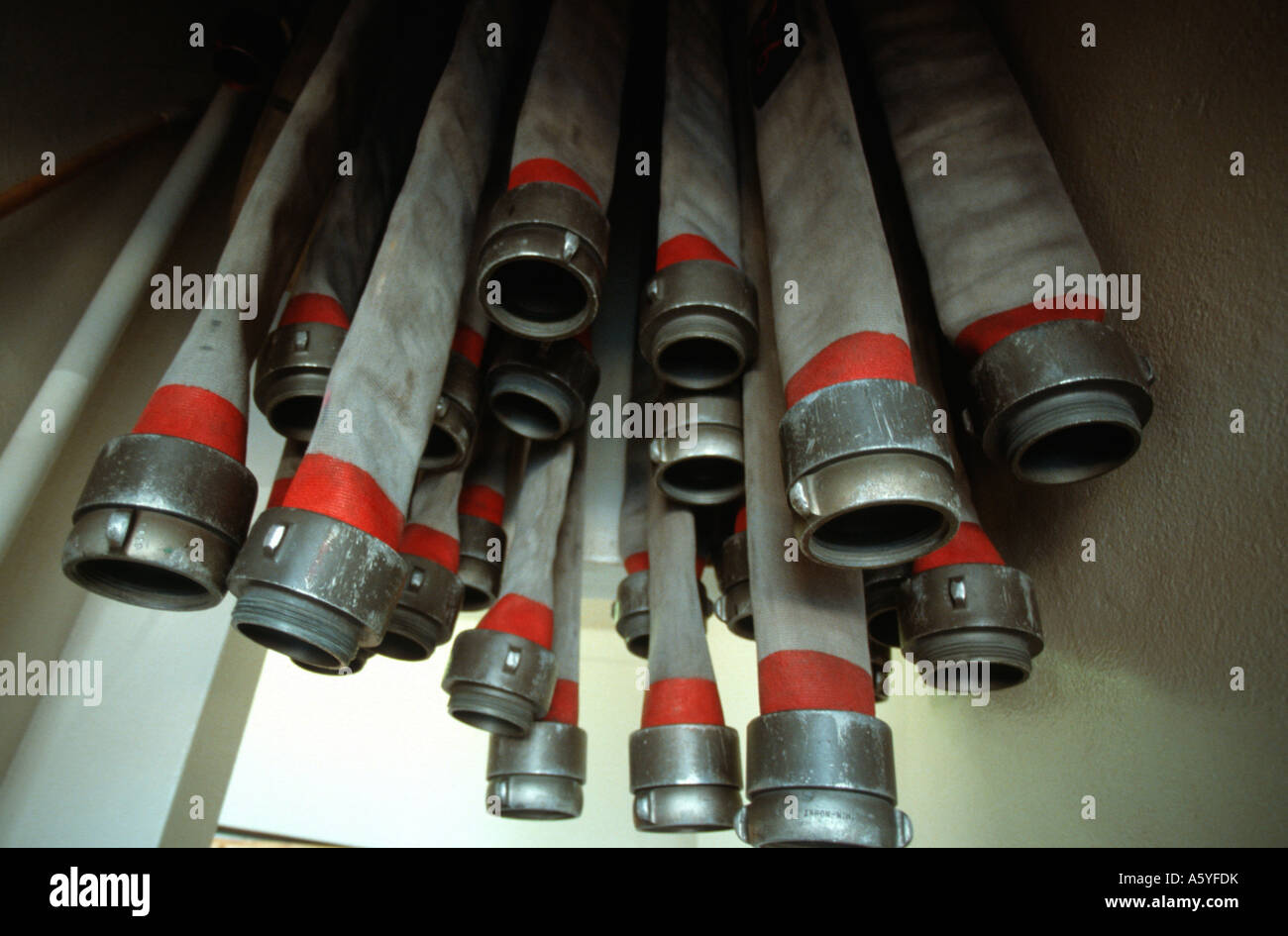 Fire hoses hi-res stock photography and images - Alamy