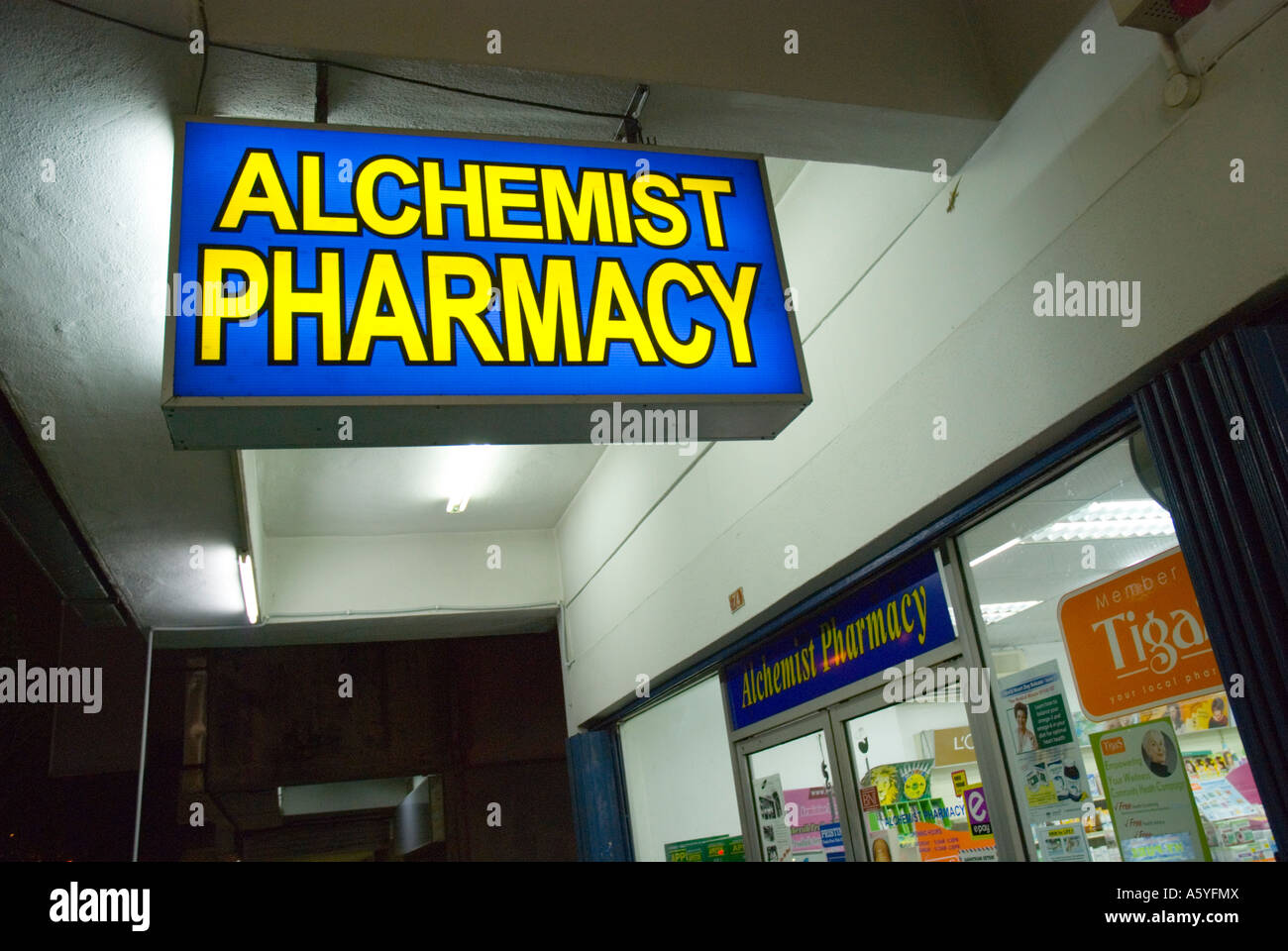 Pharmacy advertising hi-res stock photography and images - Alamy