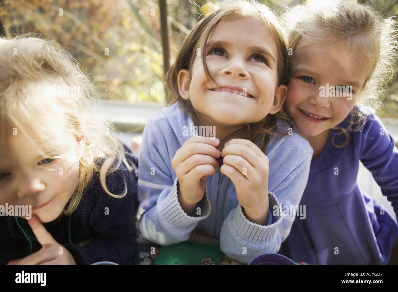 Girls having fun together Stock Photo - Alamy