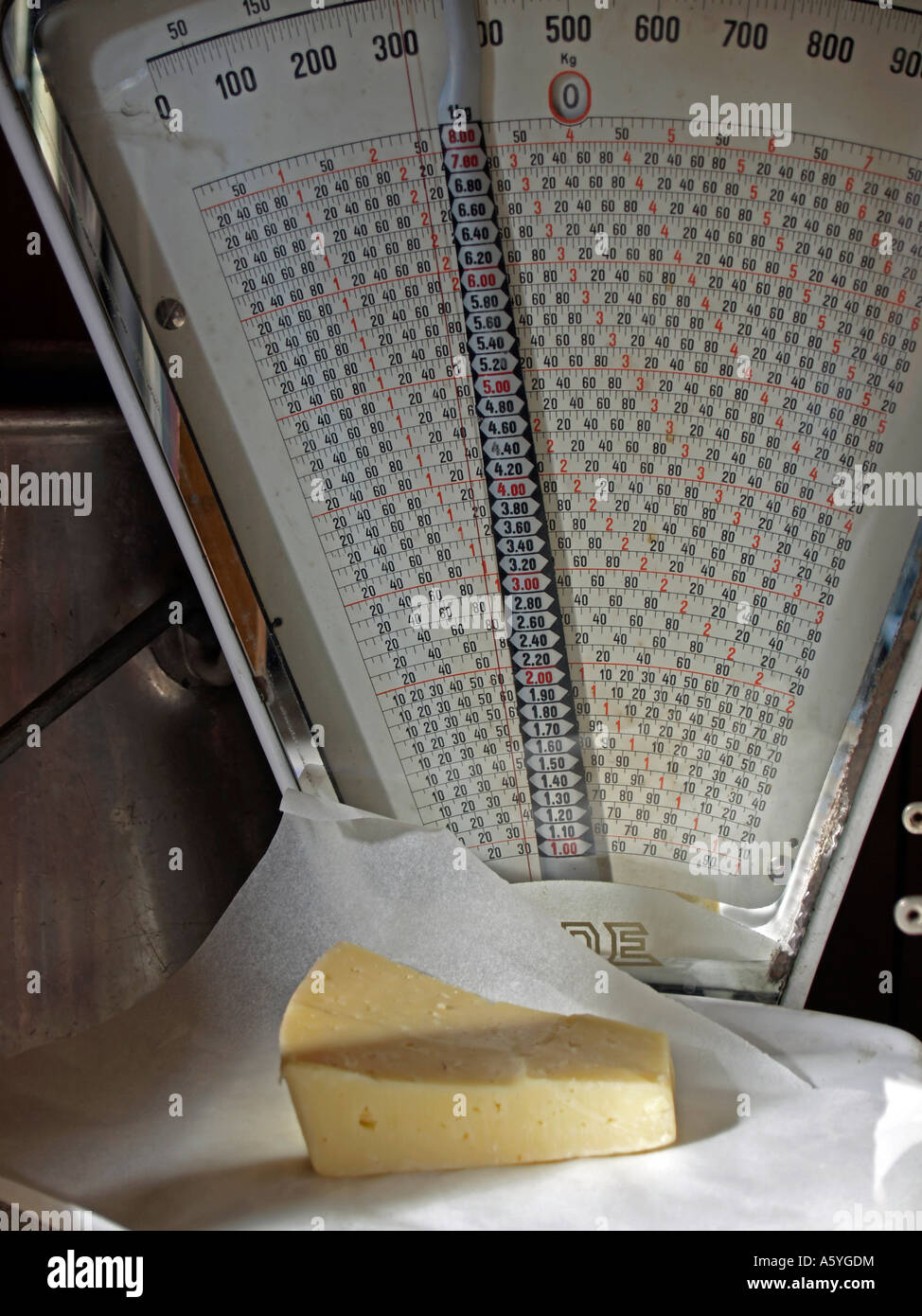 Weighting machine hi-res stock photography and images - Alamy