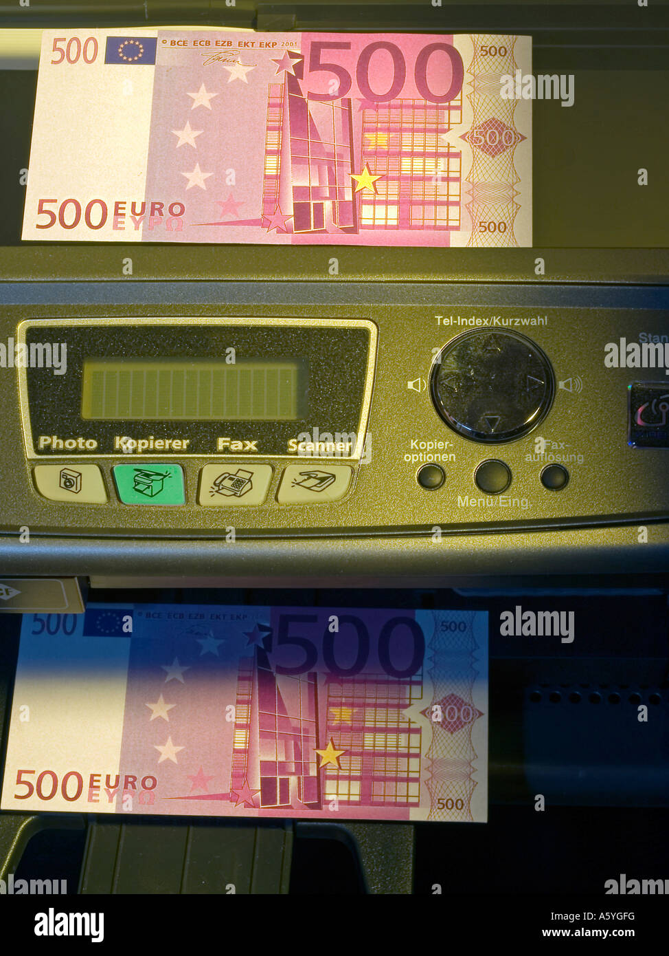 Photocopier money hi-res stock photography and images - Alamy