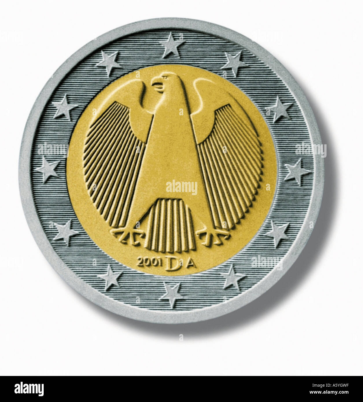 German 2 euro coin hi-res stock photography and images - Alamy
