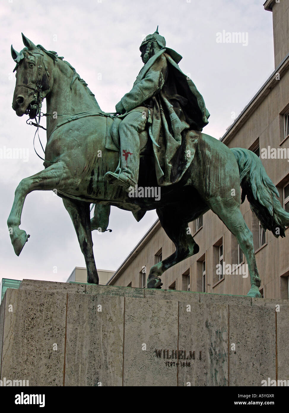 Statue wilhelm the first hi-res stock photography and images - Alamy