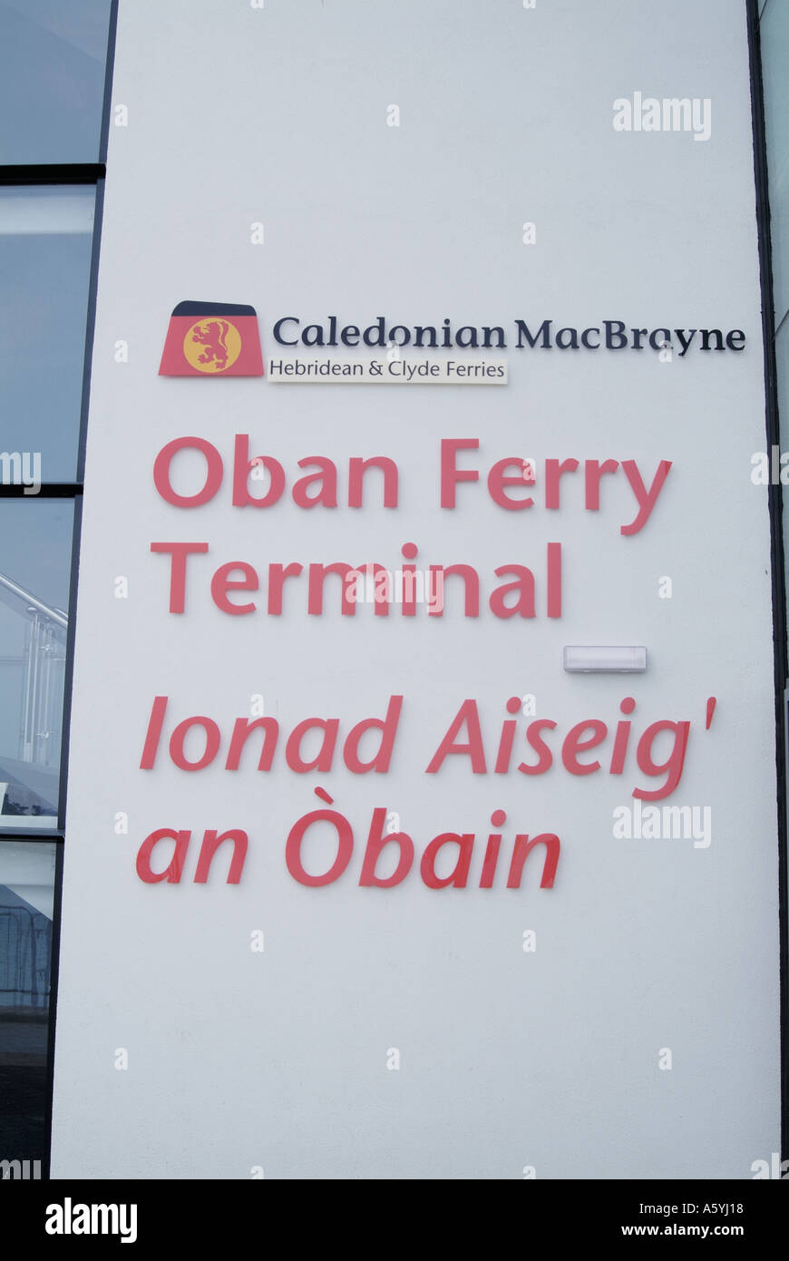 Oban Ferry Terminal Caledonian MacBrayne Hebridean car and passenger ...