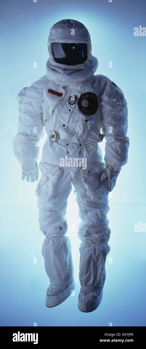 Man wearing space suit Stock Photo - Alamy