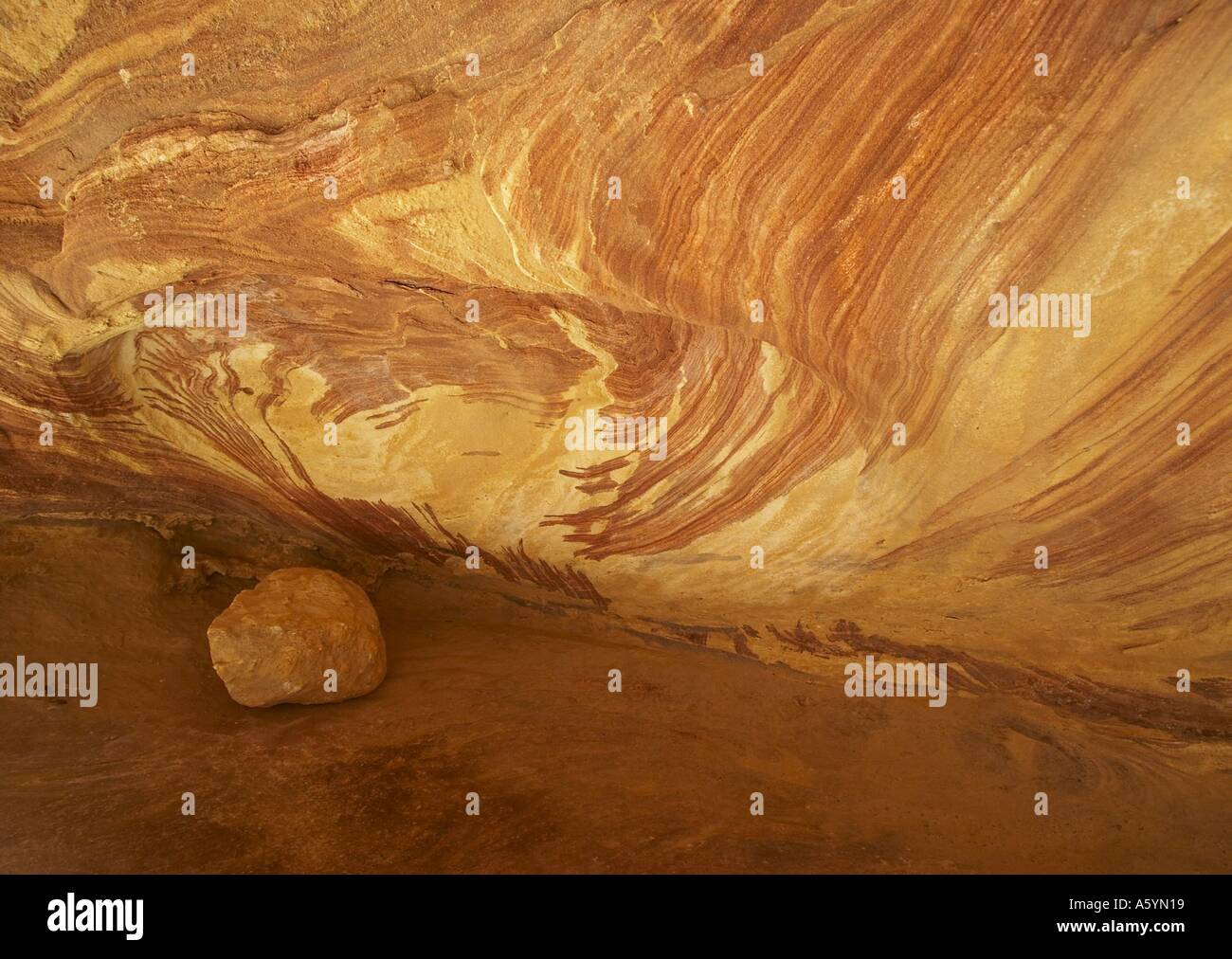 colorful rock formations in Coloured Canyon in Sinai Stock Photo - Alamy