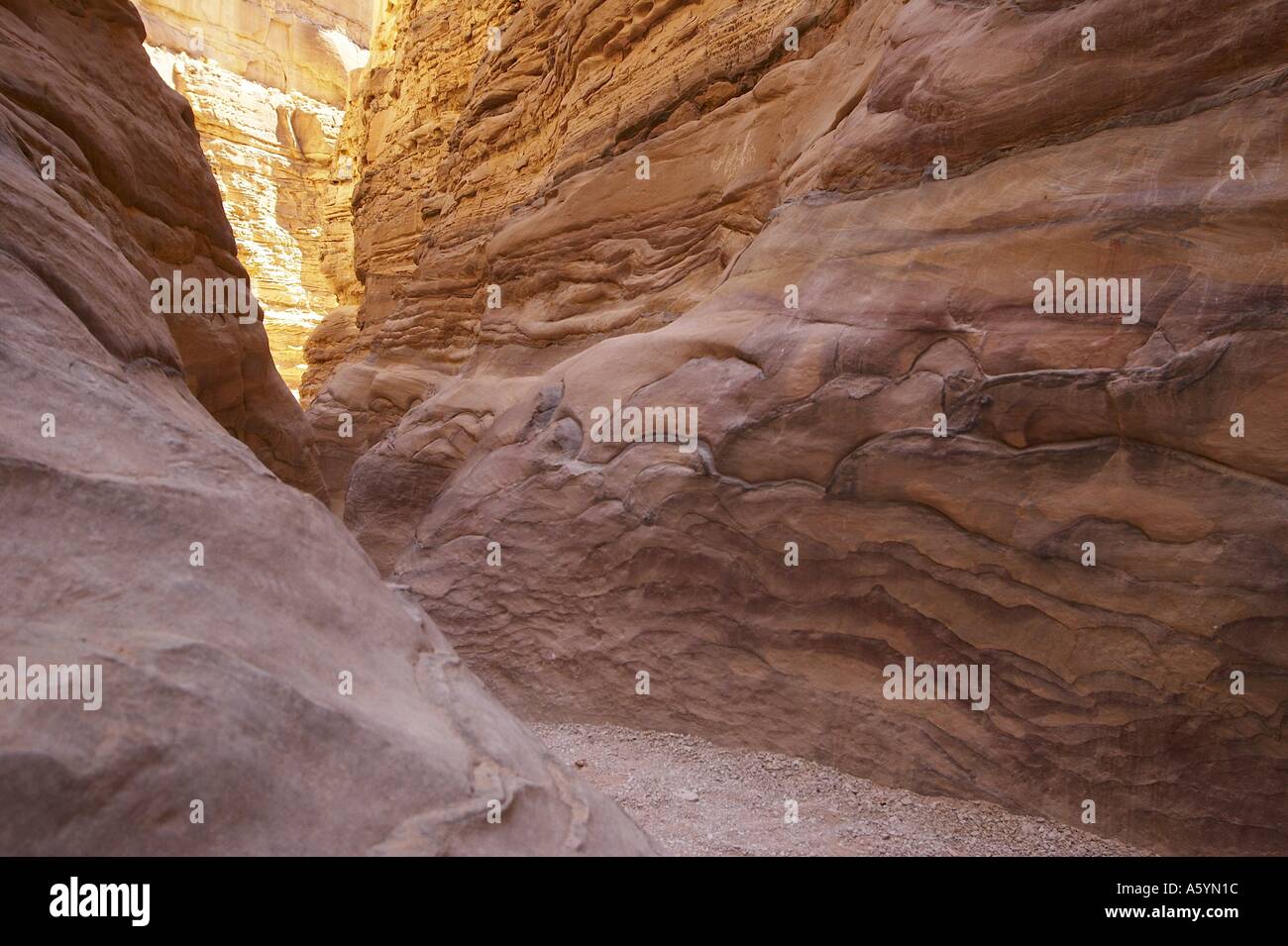 Coloured Canyon in Sinai Stock Photo - Alamy