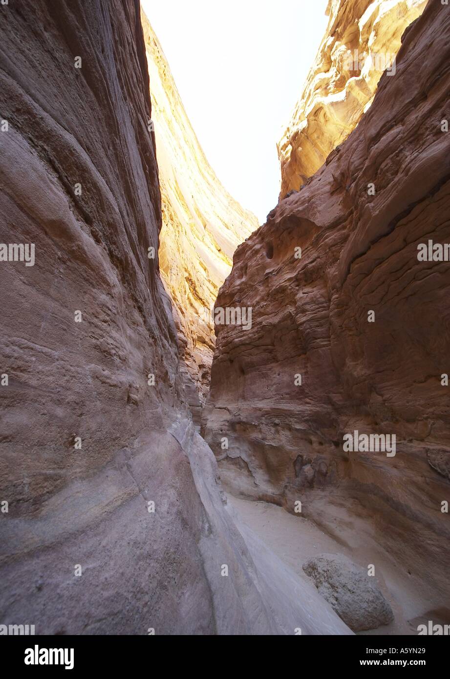 Coloured Canyon in Sinai Stock Photo - Alamy