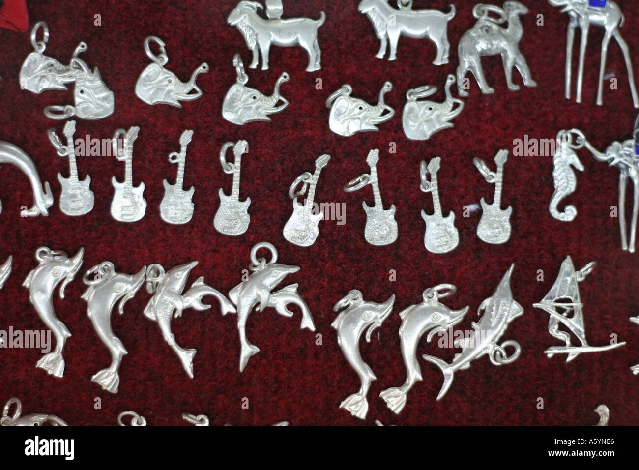Silver jewelry hi-res stock photography and images - Alamy
