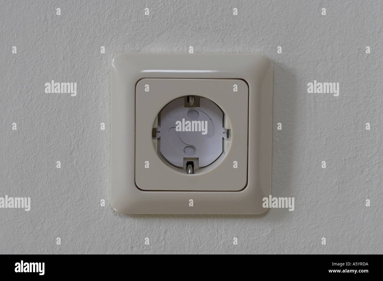 power outlet with child lock Stock Photo - Alamy